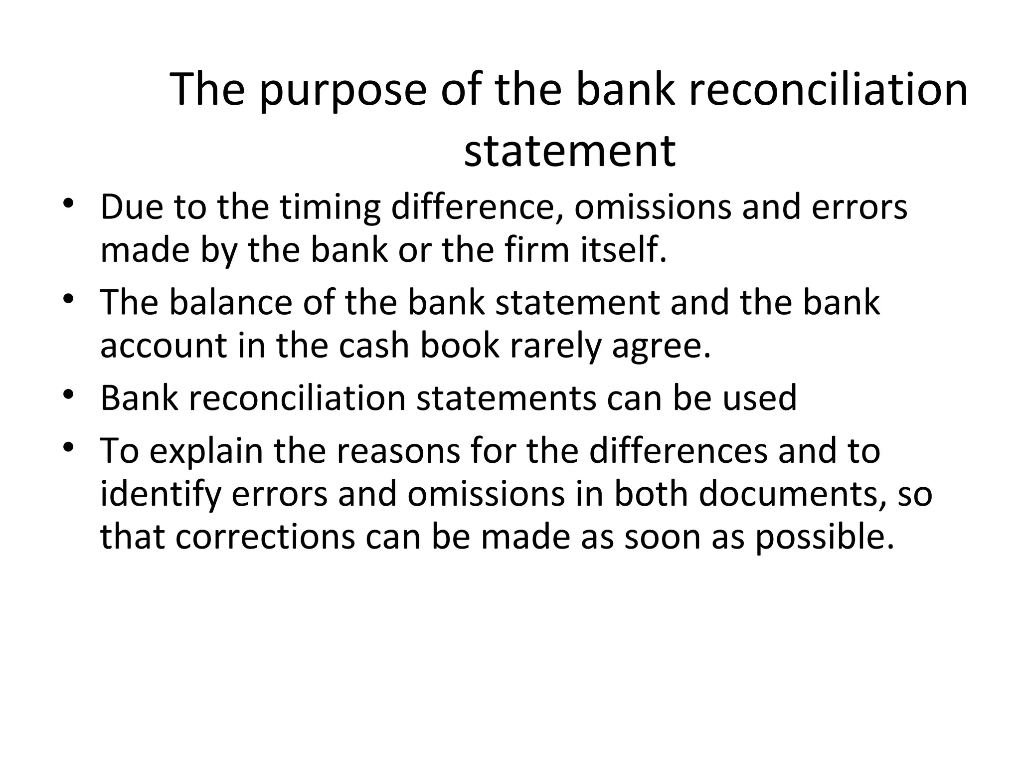 Bank reconciliation.ppt.bose