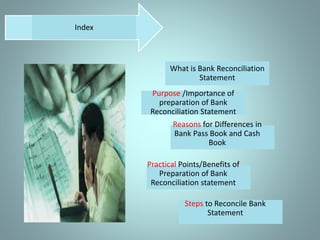 Bank reconciliation representation amrit | PPT