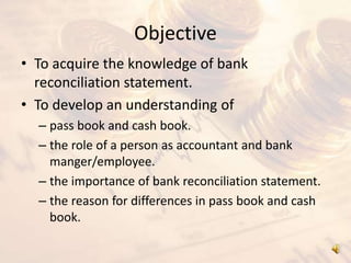 Bank reconciliation statement | PPTX