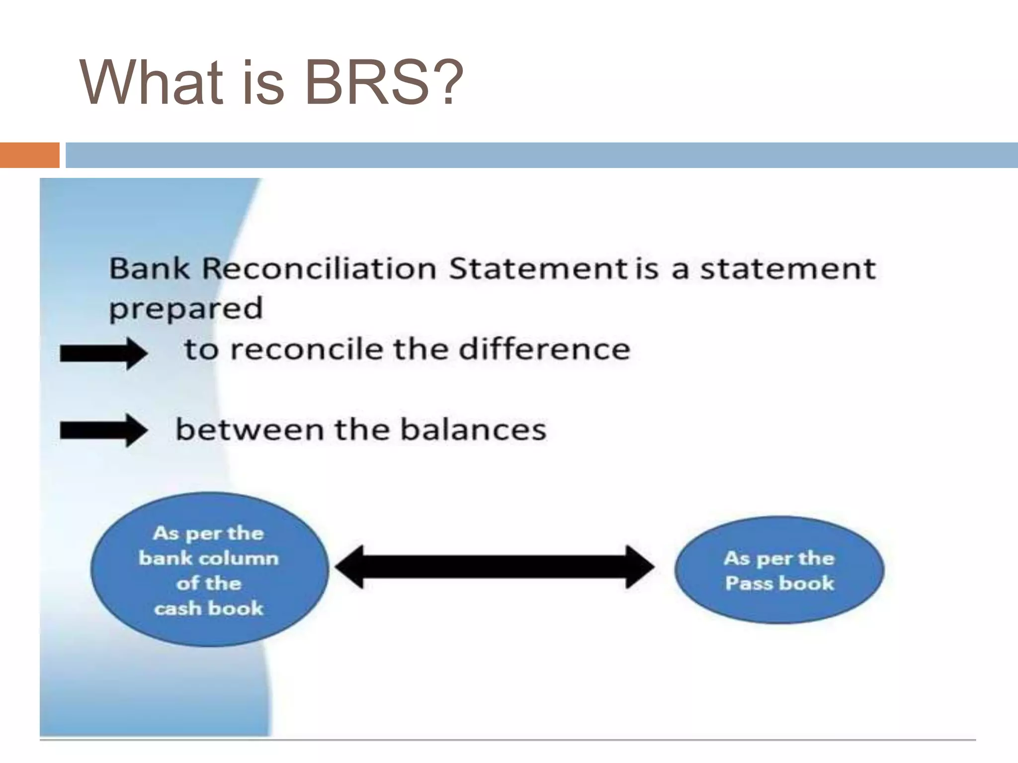 Bank reconciliation statement | PPTX