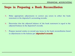 Bank Reconciliation Statements | PPT