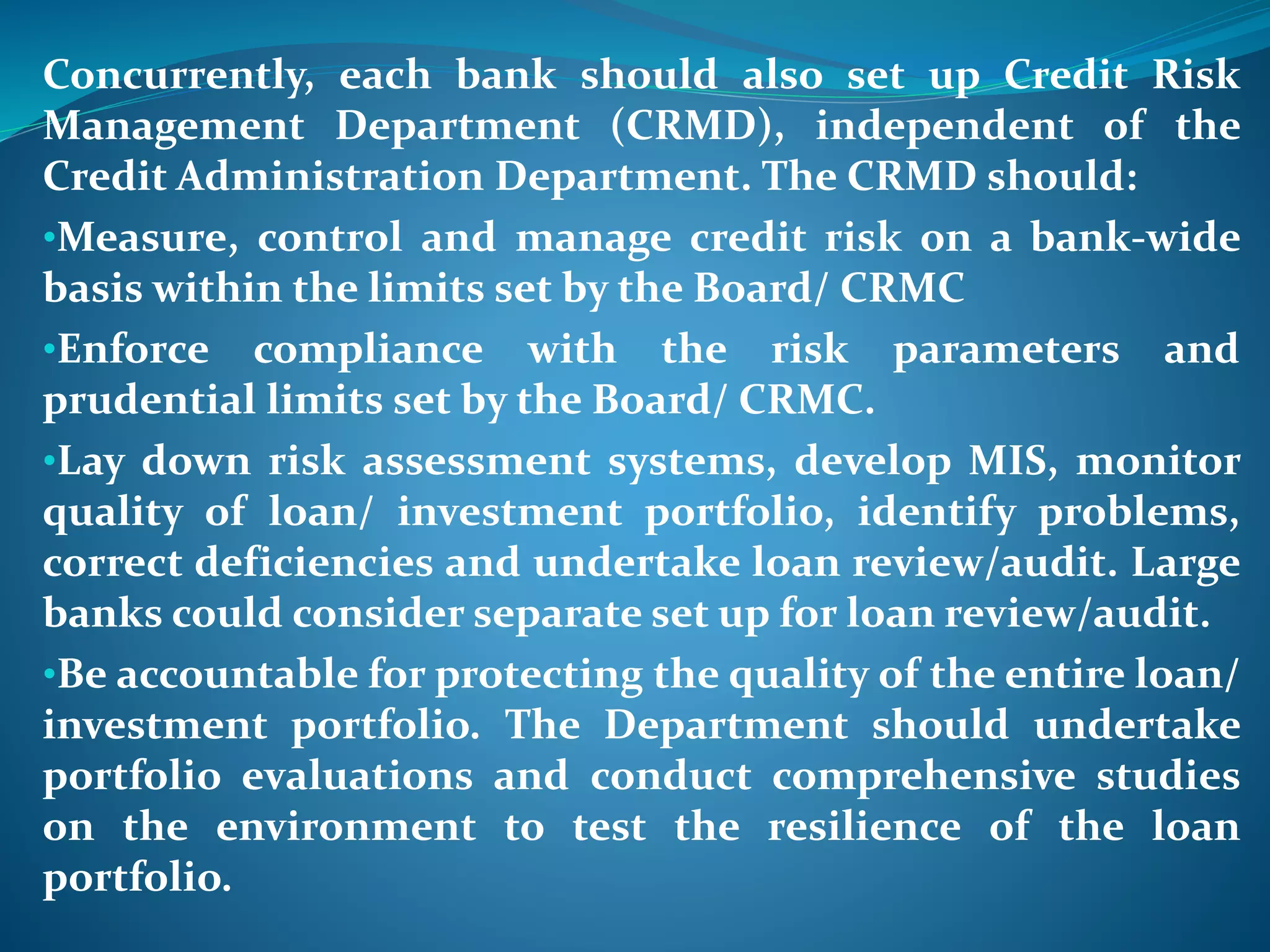 Bank risk management | PPTX