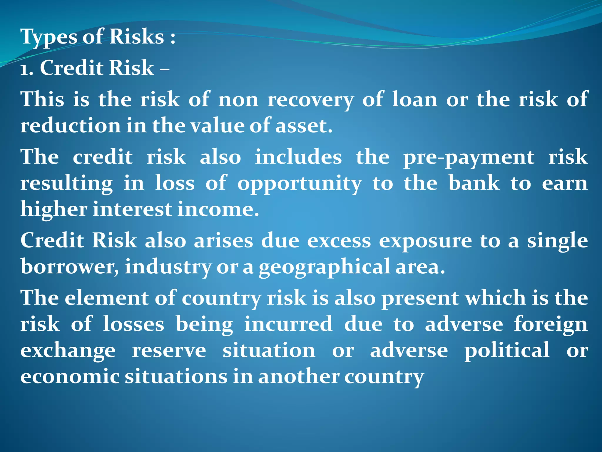 Bank risk management | PPTX