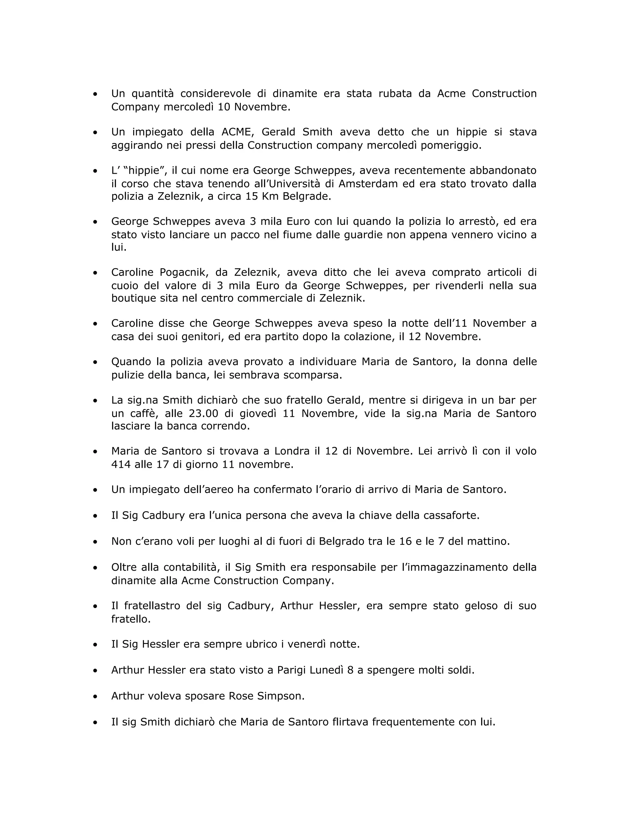 Bank robbery exercise revised | DOC