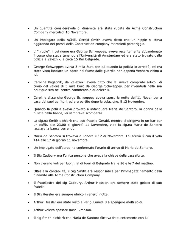 Bank robbery exercise revised | DOC