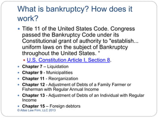 Bankruptcy basics: What every lawyer should know | PPT