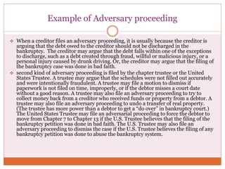 Bankruptcy law in the_united_states_rules | PPTX