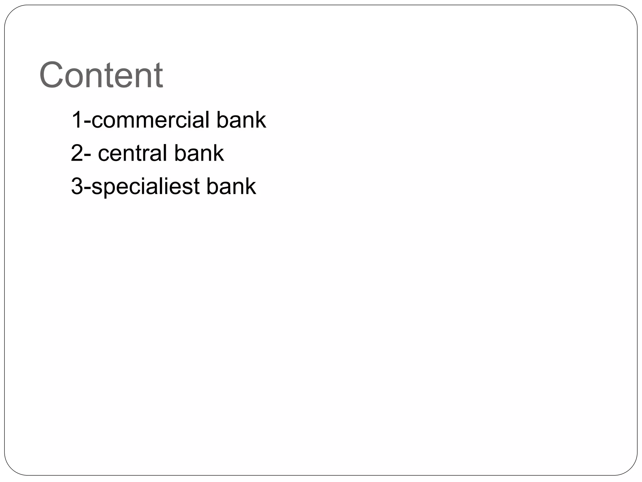 Diversity of forms-The Banking sector | PPTX