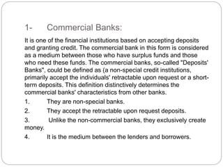 Diversity of forms-The Banking sector | PPT | Free Download