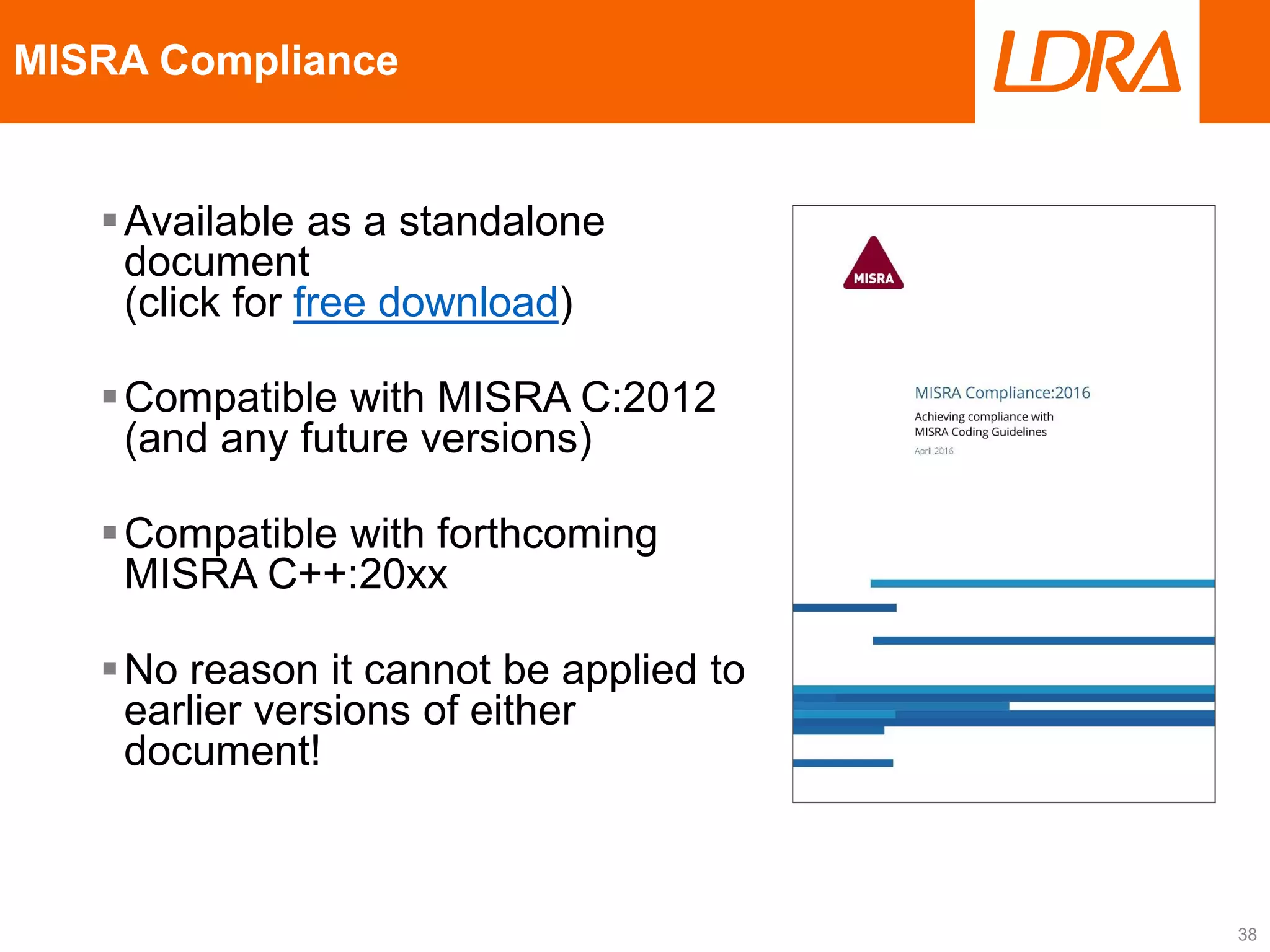MISRA C in an ISO 26262 context | PDF