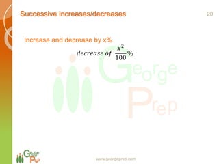 Banks and SSC - Percentages | PPTX