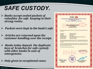 Banks as financial service provider | PPTX | Mutual Funds | Personal ...