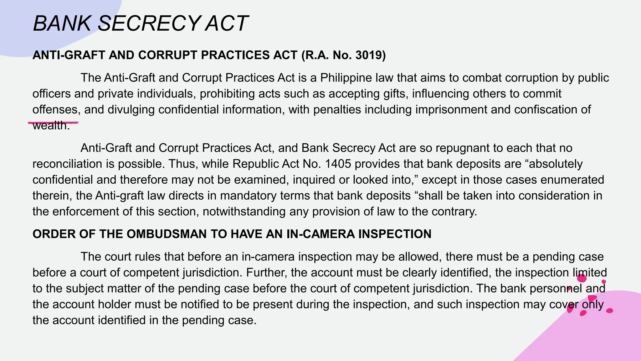 Bank Secrecy Act of the Philippines.pptx