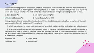 Bank Secrecy Act of the Philippines.pptx