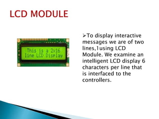 Banksecurity with automatic voice announcement system | PPTX