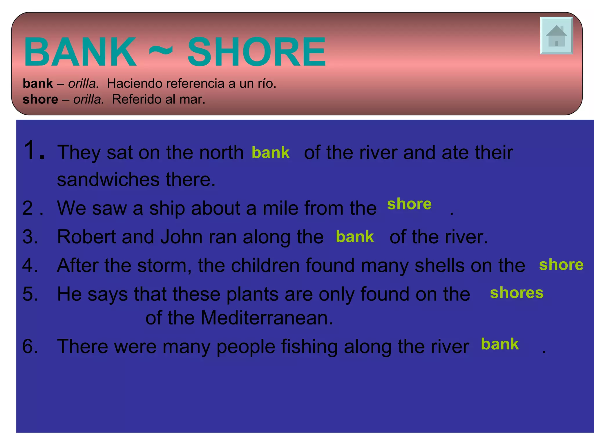 Bank Shore | PPT