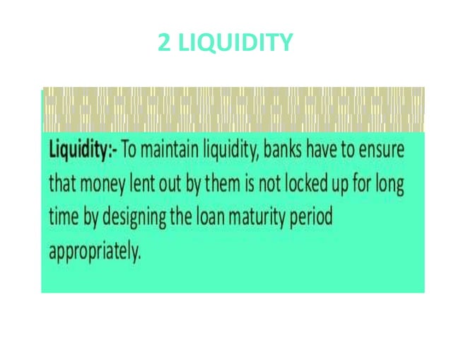 Banks lending principles ppt2 | PPT