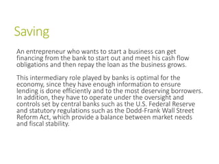 Banks Link Savers and Borrowers to Foster Economic Growth | PPT