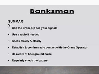 Banksman Awareness safety training ppt.pptx
