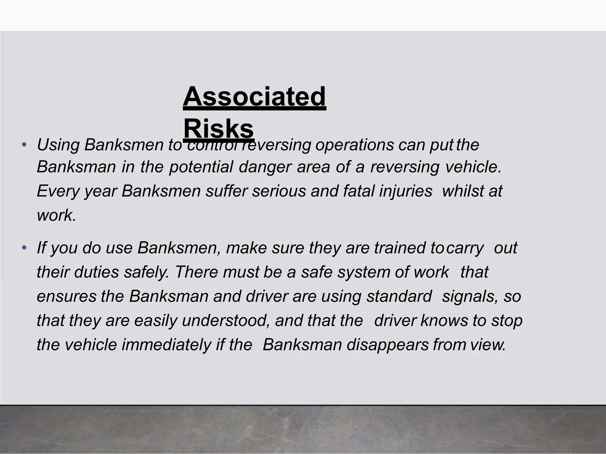 banksman awareness ppt.pptx