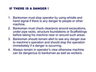 BANKSMAN TRAINING.ppt
