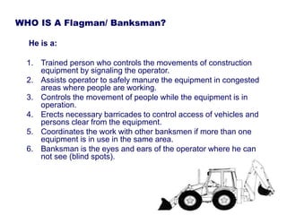 BANKSMAN TRAINING.ppt