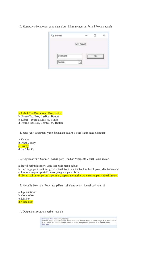 Bank Soal Lomba Cerdas Cermat IT | DOCX