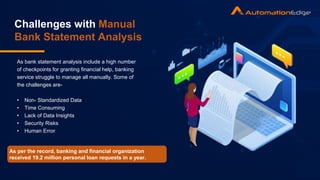 Efficiency and Accuracy Unleashed: Bank Statement Analysis Automation ...