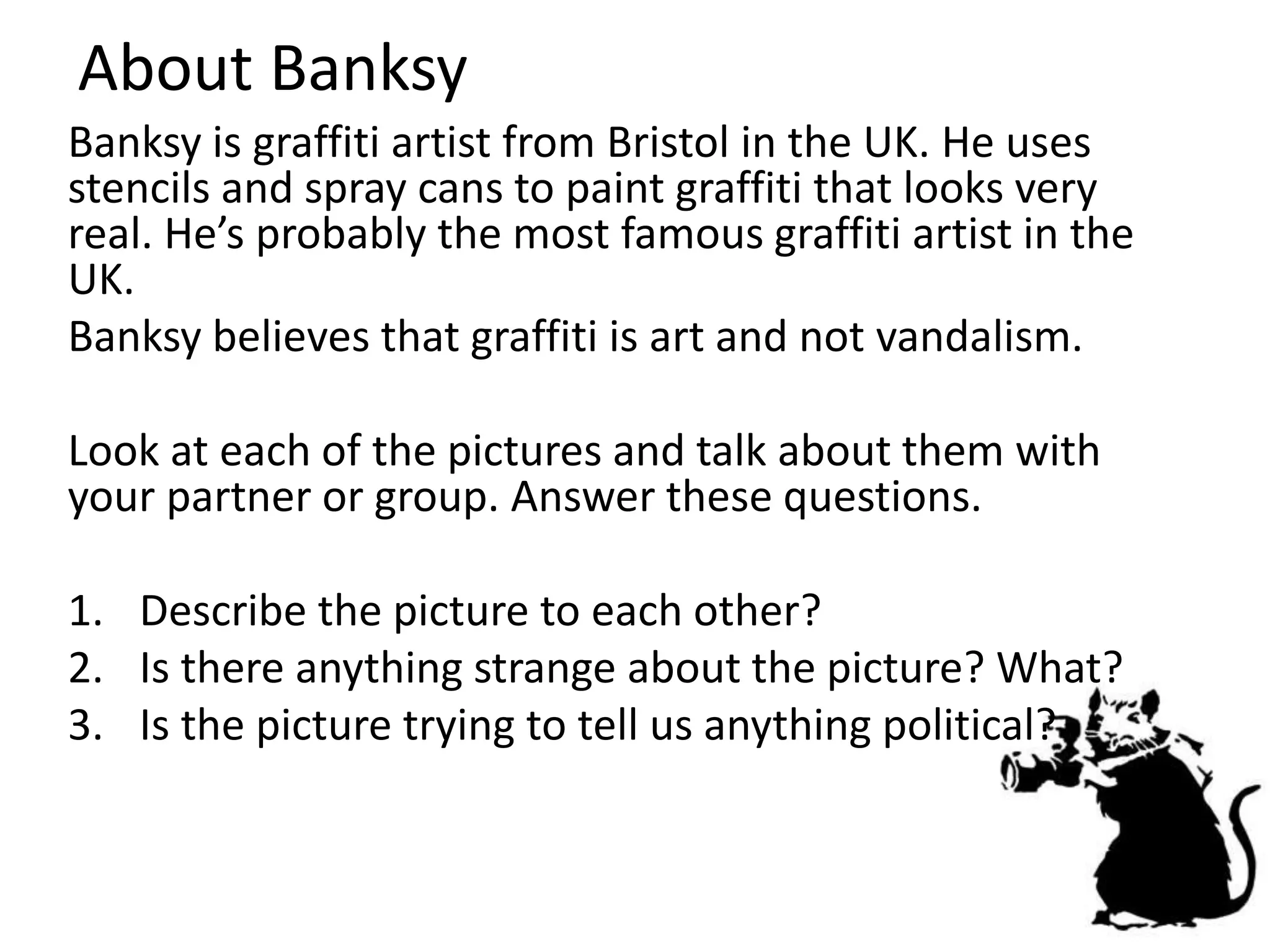 Banksy | PPTX