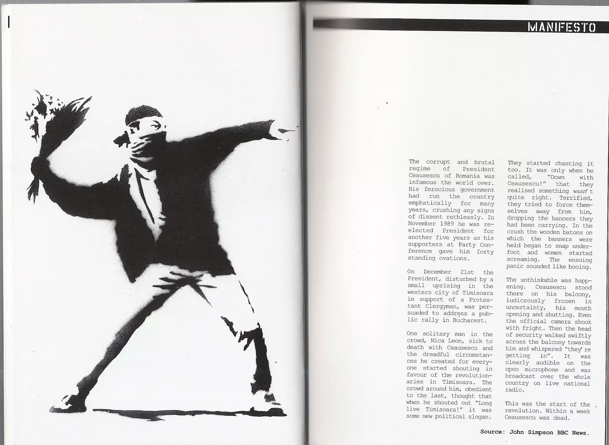 Banksy banging your head against a brick wall | PDF