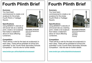 Banksy Plinth Project 09 | PPT