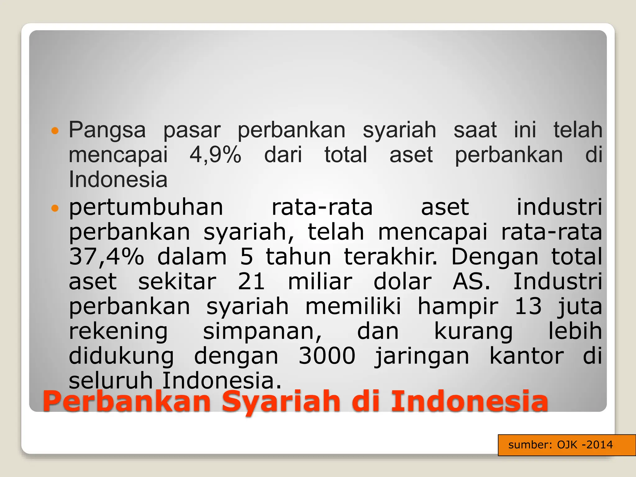 KONSEP & SISTEM PERBANKAN SYARIAH DI INDONESIA | PPT