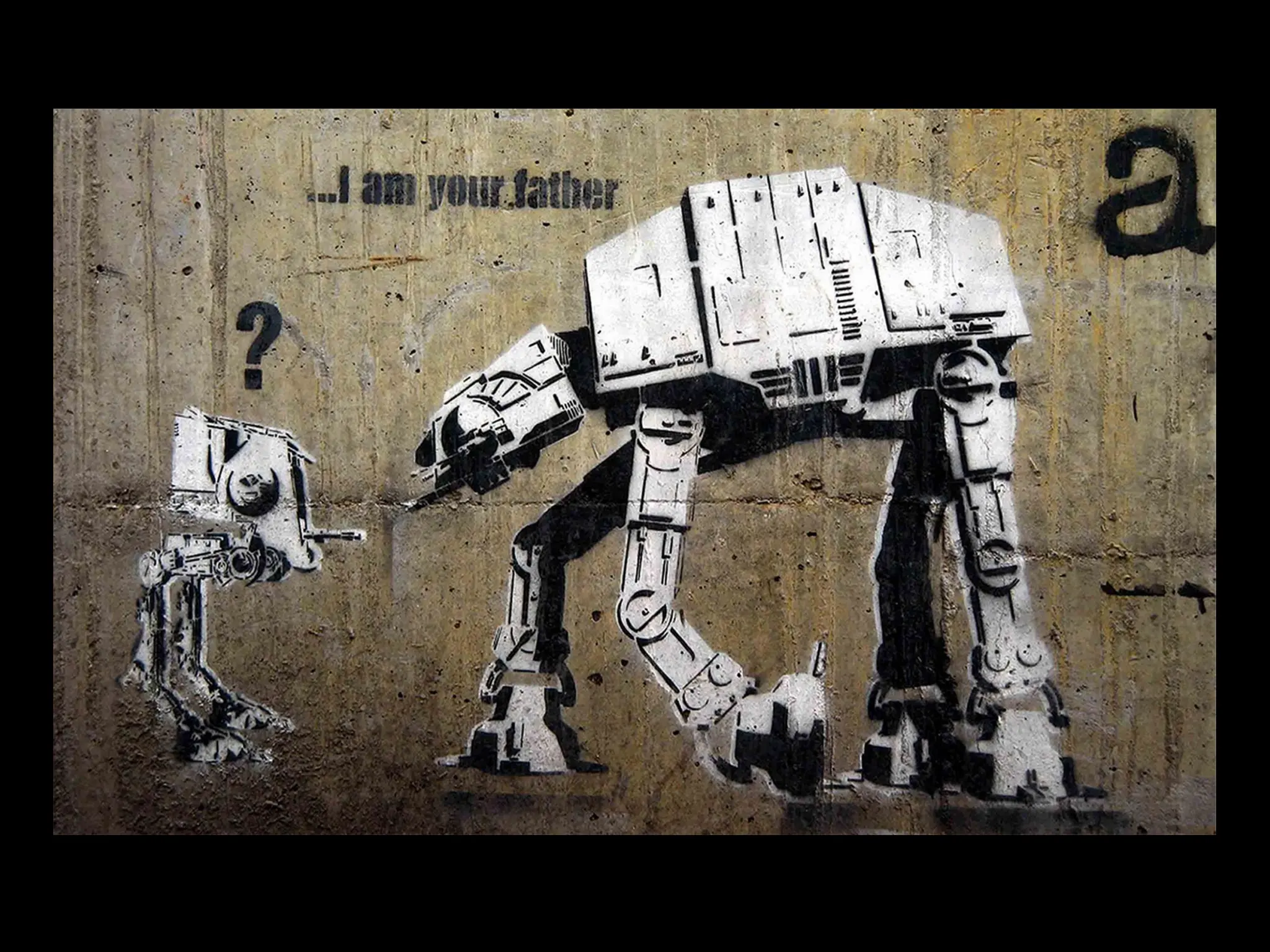 Banksy stencil street art Power Point.pptx