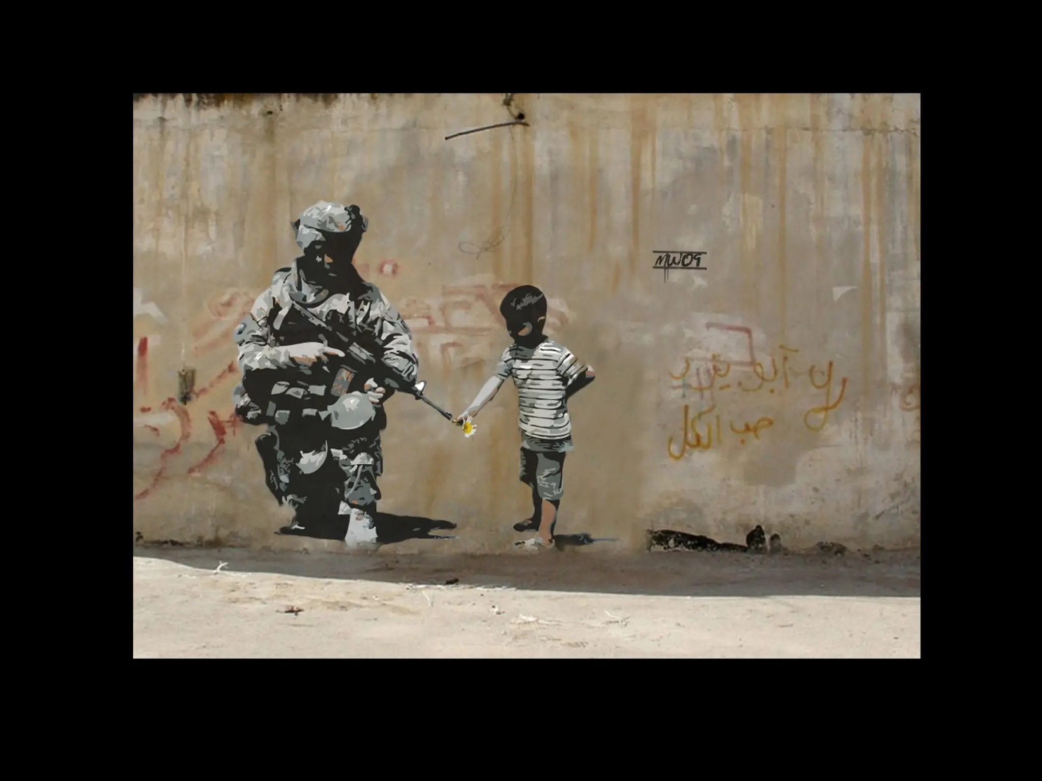 Banksy stencil street art Power Point.pptx