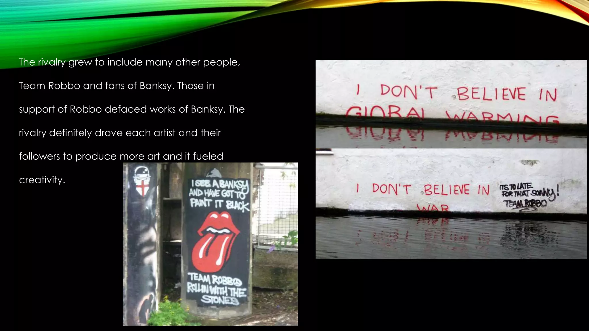 Banksy vs King Robbo | PPTX