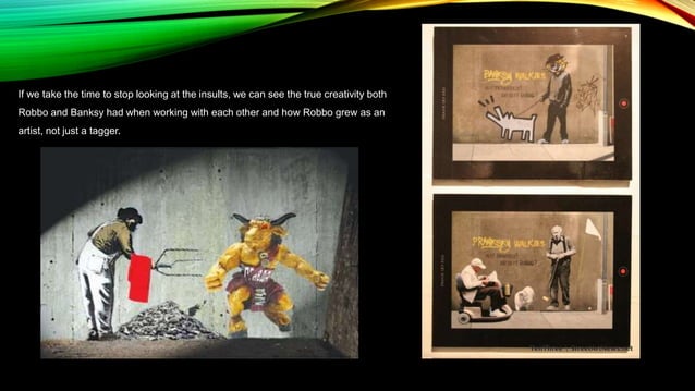 Banksy vs King Robbo | PPTX