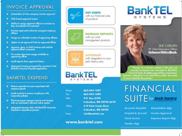 BankTEL-Jack Henry Review-Banner Bank | PPT | Business Banking ...
