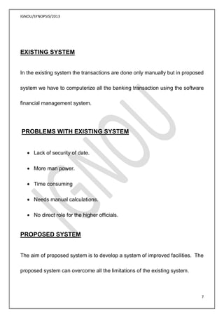 Bank transaction system | DOCX