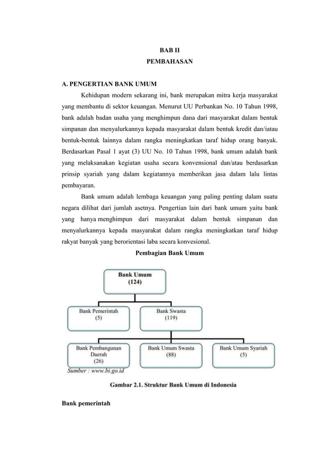 Bank umum | DOCX