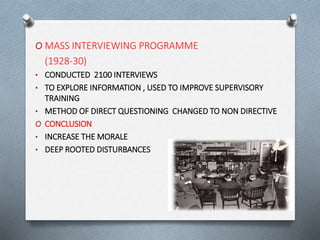 Bank wiring observation room experiment | PPTX
