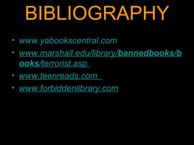 Banned Book Project | PPT
