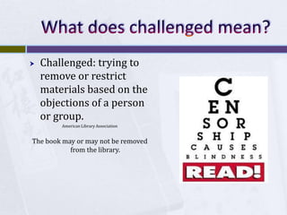 Banned books | PPT