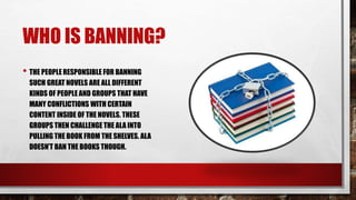Banned books final project | PPTX