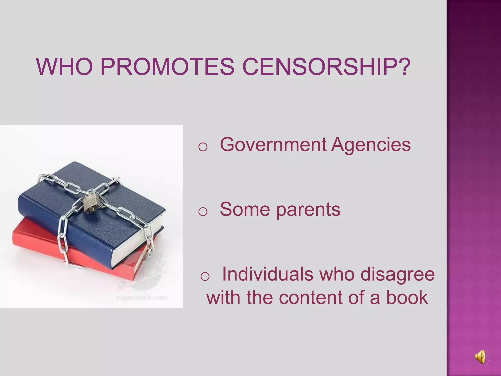 Banned books and censorship | PPTX