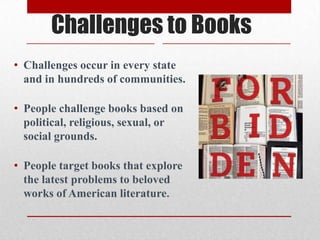 Banned books presentation | PPTX
