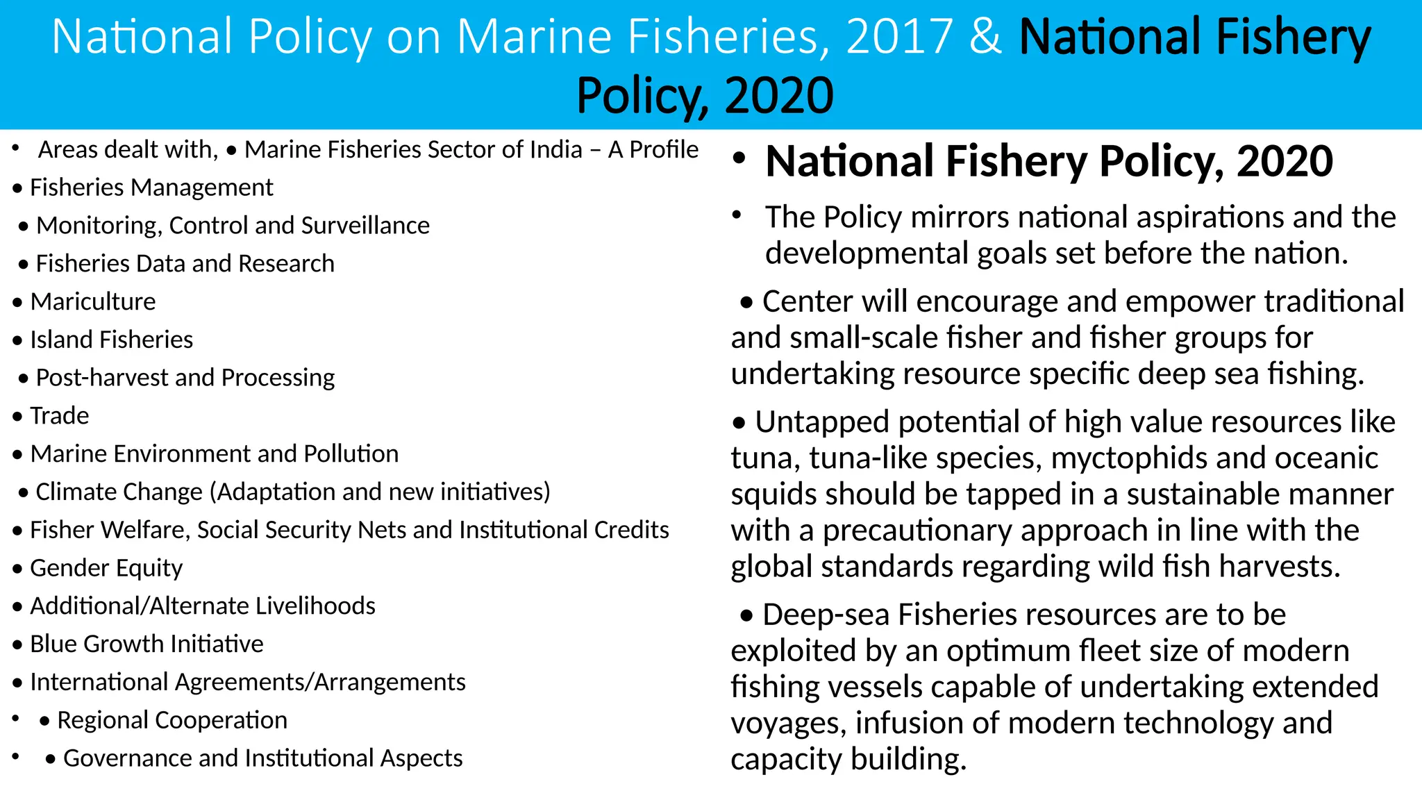 Banned fishes and fisheries regulations in India By B | PPTX