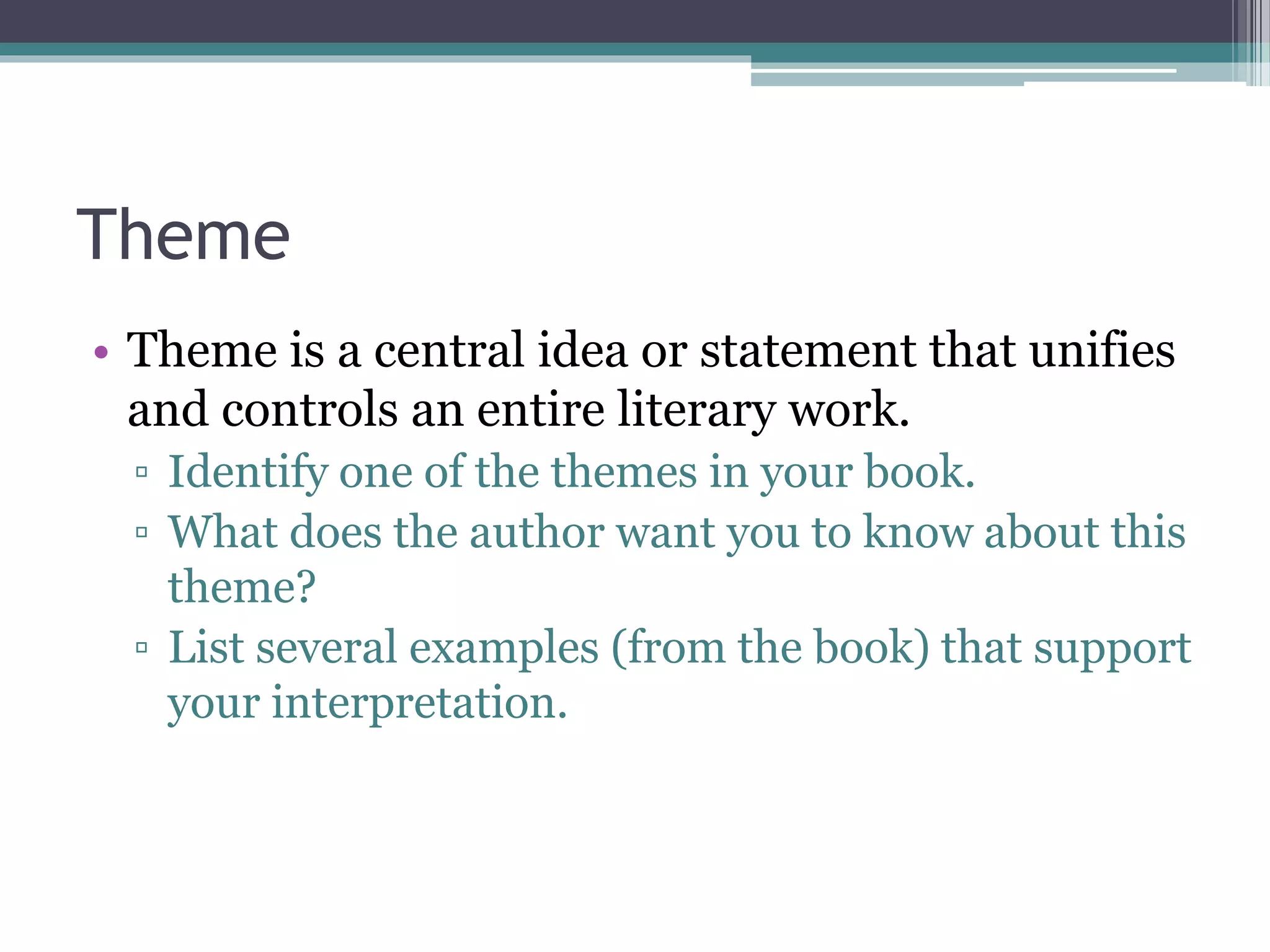 Literary Terms Review | PPTX