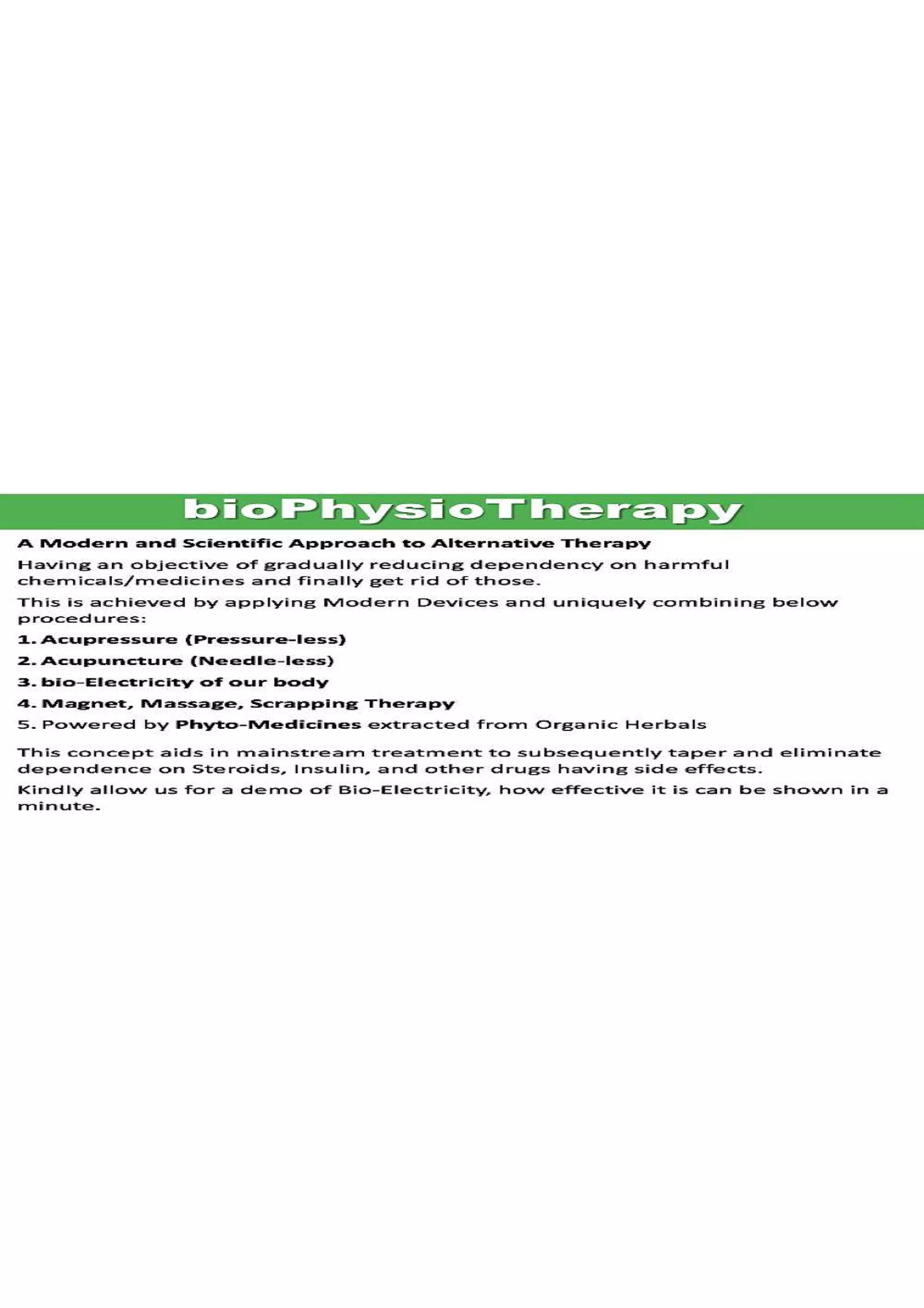 bioPhysioTherapy | PDF