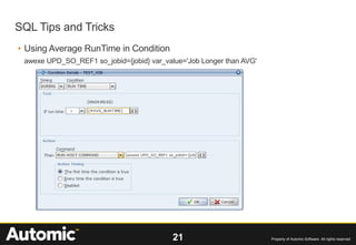 Automic Banner Lessons from the Field | PPTX