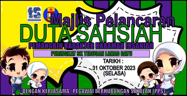 BANNER DUTA SAHSIAH 2024 SJKT KO SARANGAPANY | PPTX